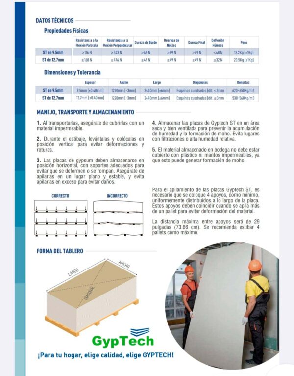 Gypsum GYPTECH - GypGlass